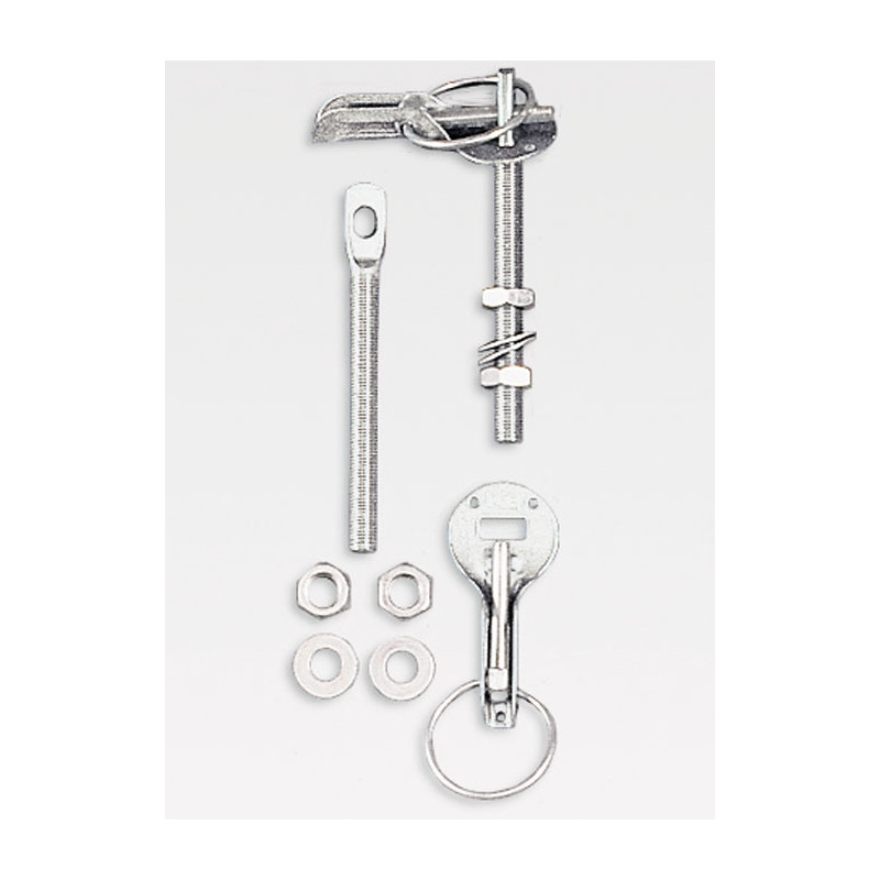 OMP LOCKING bonnet pins COLOUR BLUE